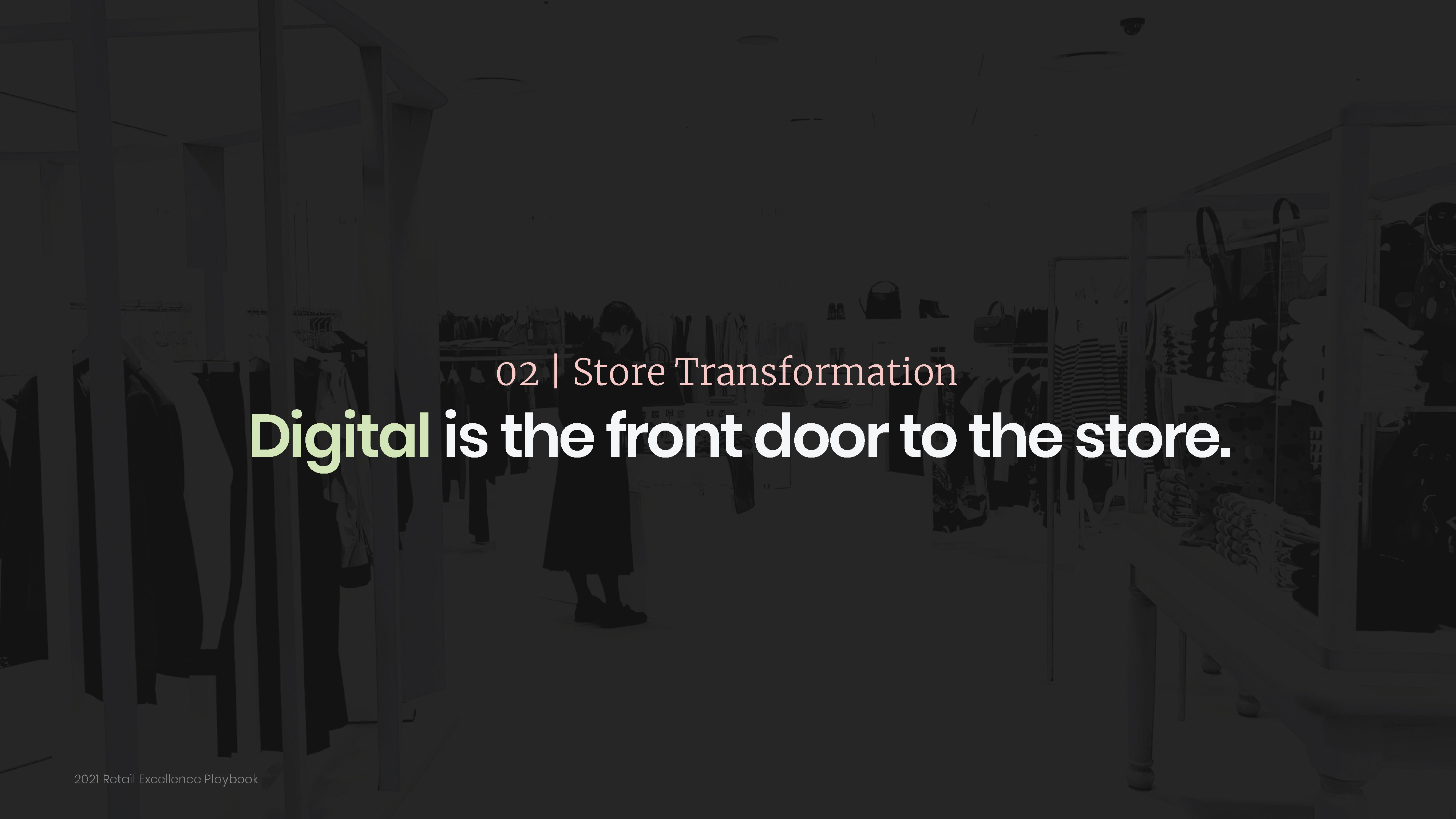 2021 Retail Outlook Retail Excellence Playbook